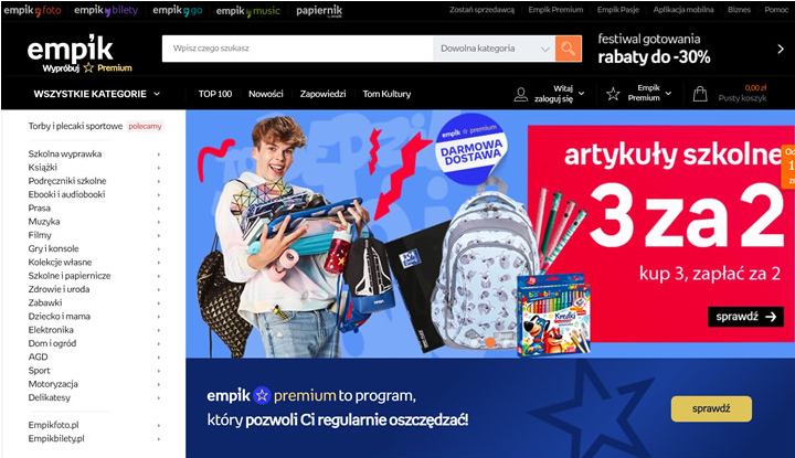 波兰电商平台Empik怎么样(购物网站Empik入口) | 零壹电商