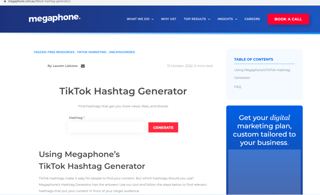 TikTok标签生成器大全(10个标签生成工具) | 零壹电商