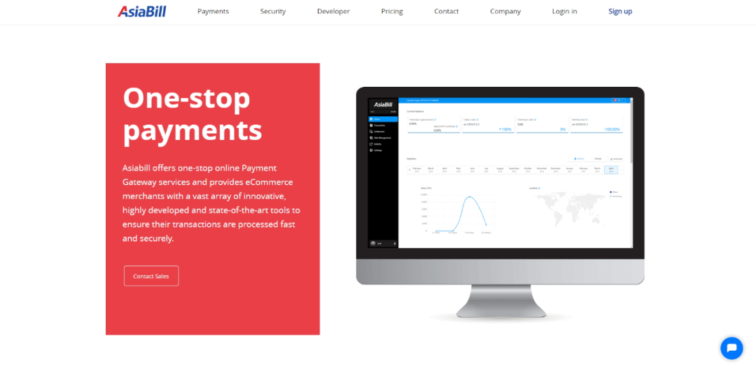 Asiabill-跨境支付收款平台 | 零壹电商