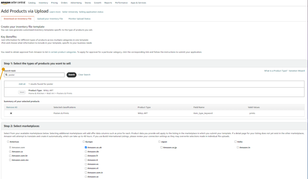 亚马逊上架商品流程(亚马逊上传产品图文教程) | 零壹电商