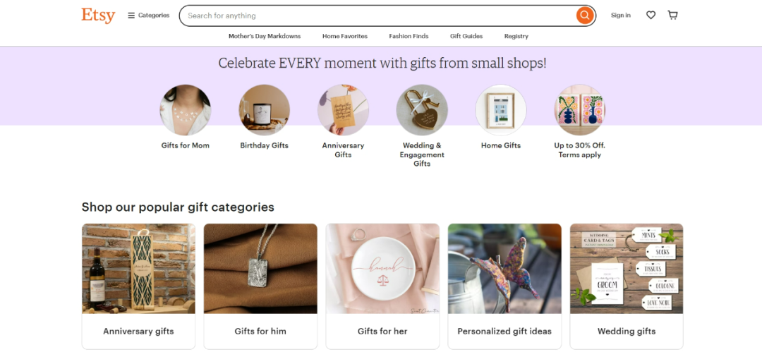 Etsy电商平台官网入口(Etsy入驻条件费用) | 零壹电商