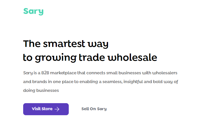 Sary-沙特跨境电商平台 | 零壹电商