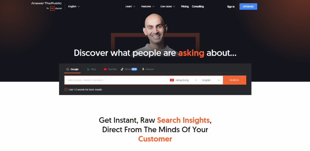 AnswerThePublic官网(AnswerThePublic使用方法) | 零壹电商