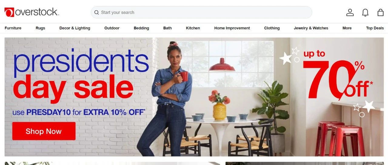 Overstock-欧美第二大家居电商平台 | 零壹电商